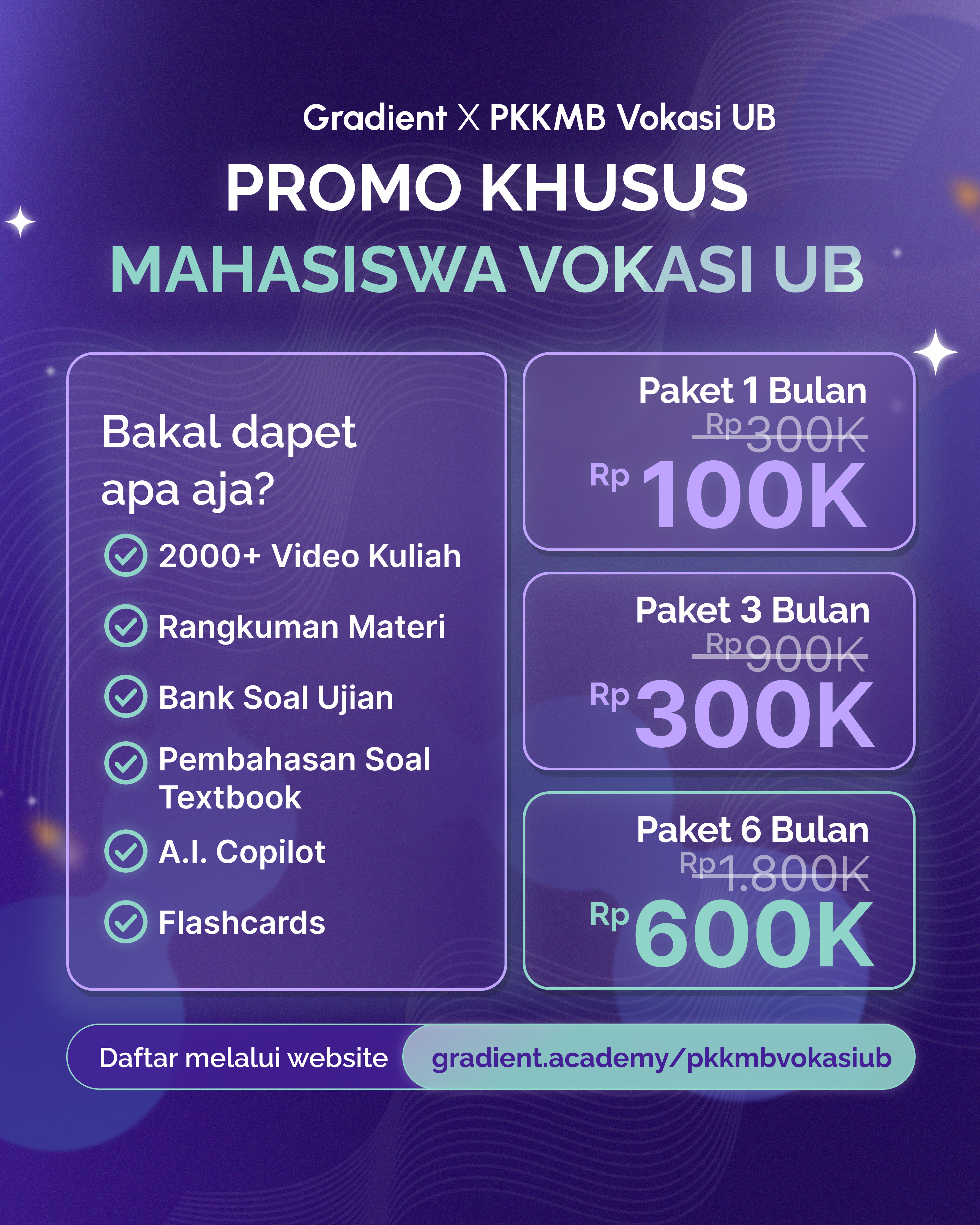 Gradient x PKKMB Vokasi UB 2025